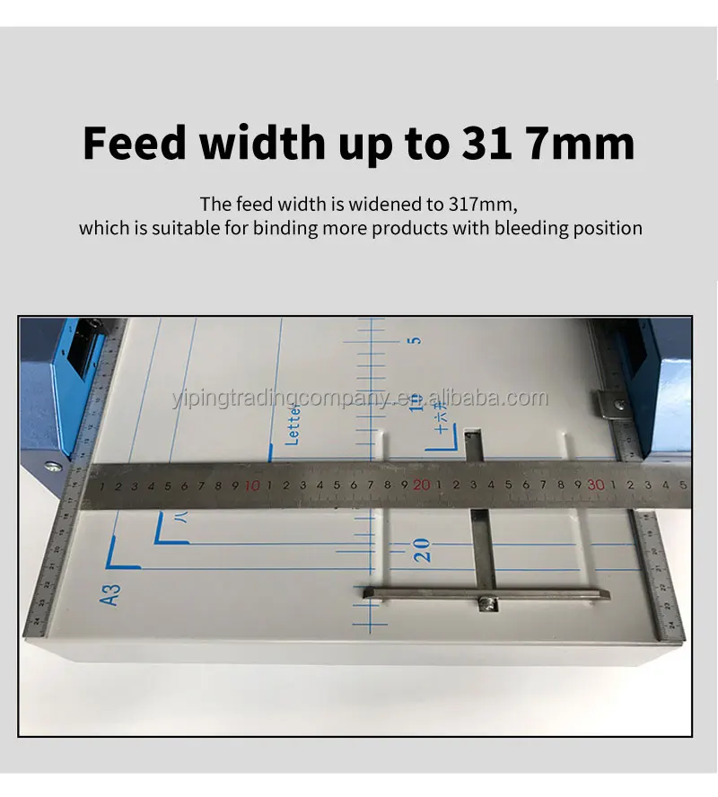 300 Books/hr Speed Manual Binding Booklet Maker & Folder - OEM