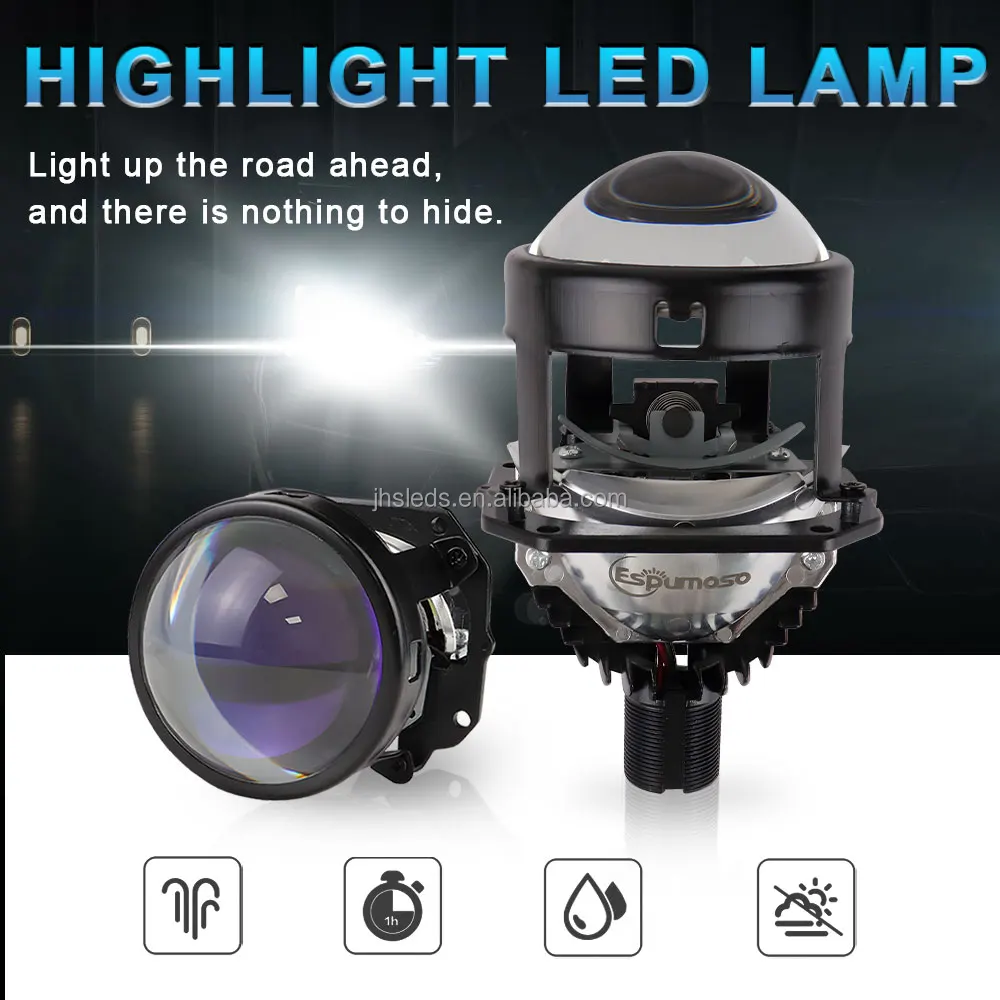 Jhs High Power Bi Led Projectors K112 Bi Led Headlight 60w Biled Projector Lens H4 Projector ...