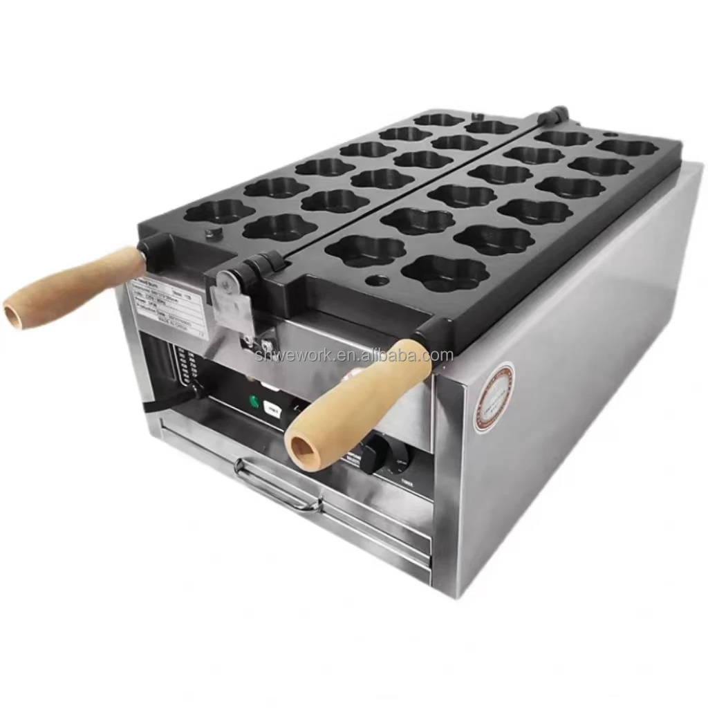 Wework Commercial Ice Cream Taiyaki Machine with Cat Paw Shape