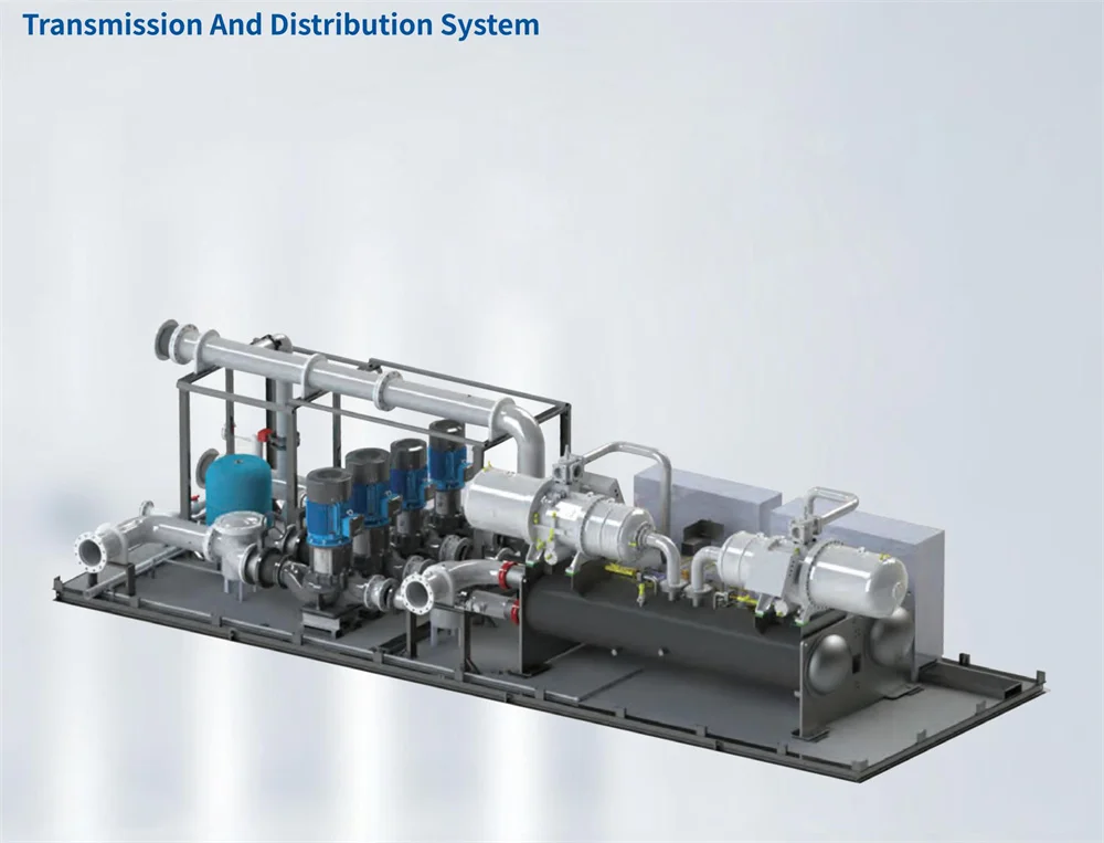 257.5kw~2106kw Industrial Evaporative Cooled Hvac Screw Water Chiller ...