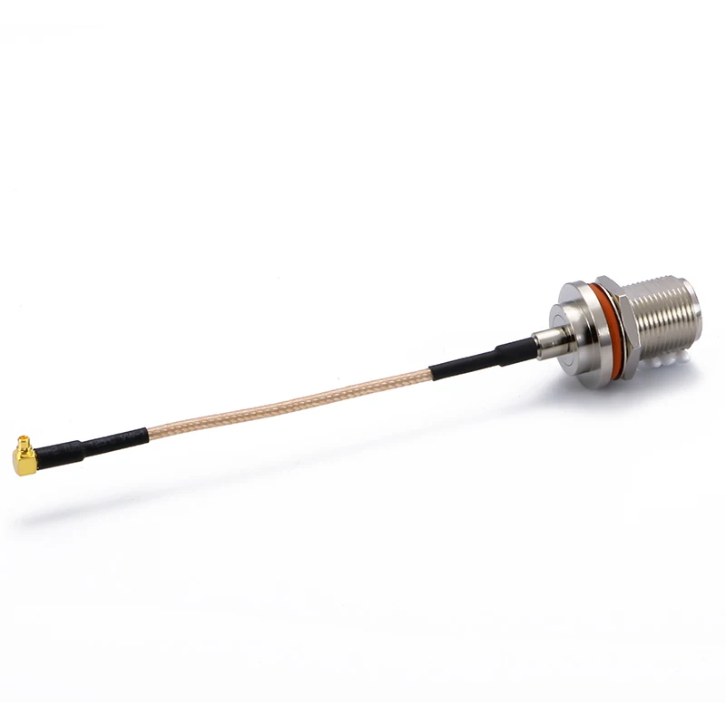 N Female Bulkhead To Right Angle Mmcx Male Rg316 Pigtail Jumper Rf Coaxial Cable - Buy Rg316 ...