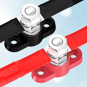 12V Battery Junction Block, Ground Battery Junction Post, Single Stud Power Distribution Block ...