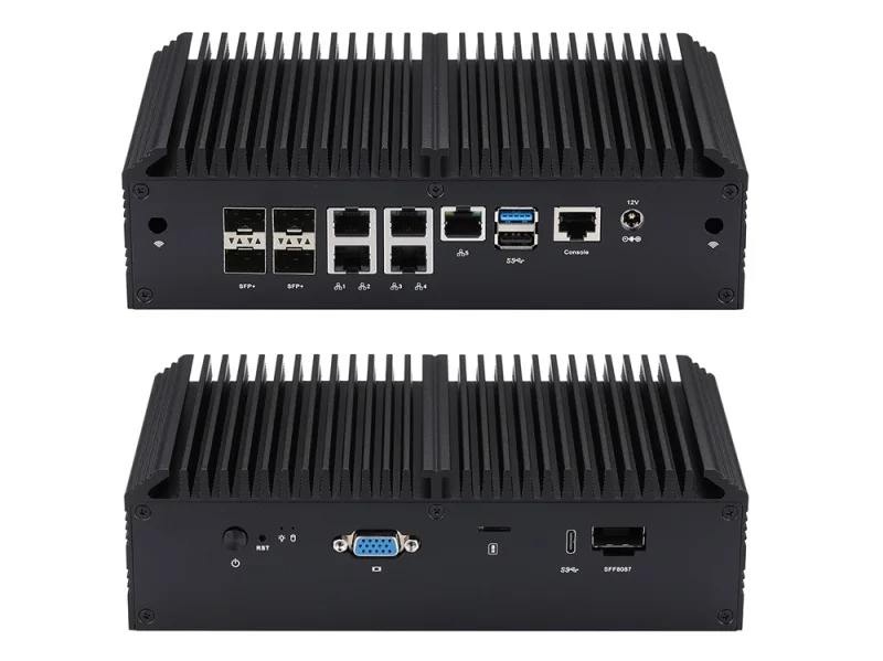 Mini Pc Atom C3338r/ C3558r/ C3758r/ C3758 Onboard,4x 10g Sfp+/ 5x ...