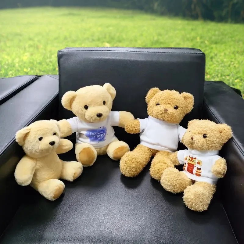 Custom Plush Toys Teddy Bear Blanks Sublimation Easter Bear With Shirt ...