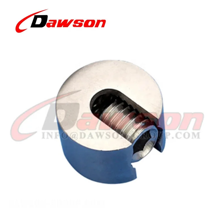 Stainless Steel Stopper on Wire Rope AISI316 Wire Rope Cable Stopper ...