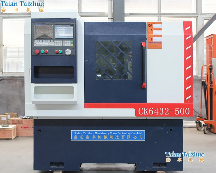 CK6432 CNC Lathe Machine with Bar Feeder - Precision & Efficiency