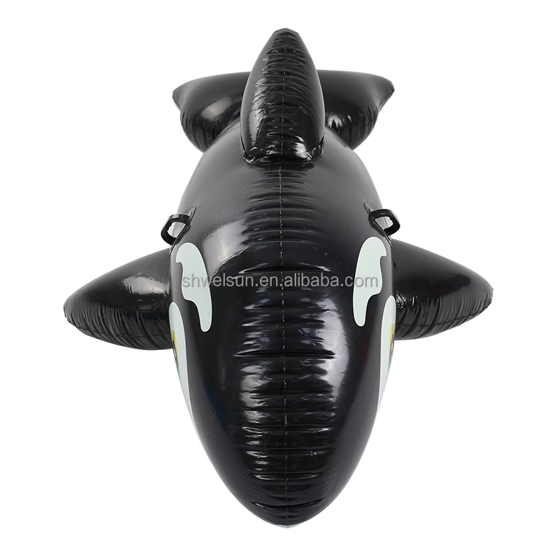 Factory Wholesaled Eco-friendly Pool Float Pvc Inflatable Whale Ride-on ...