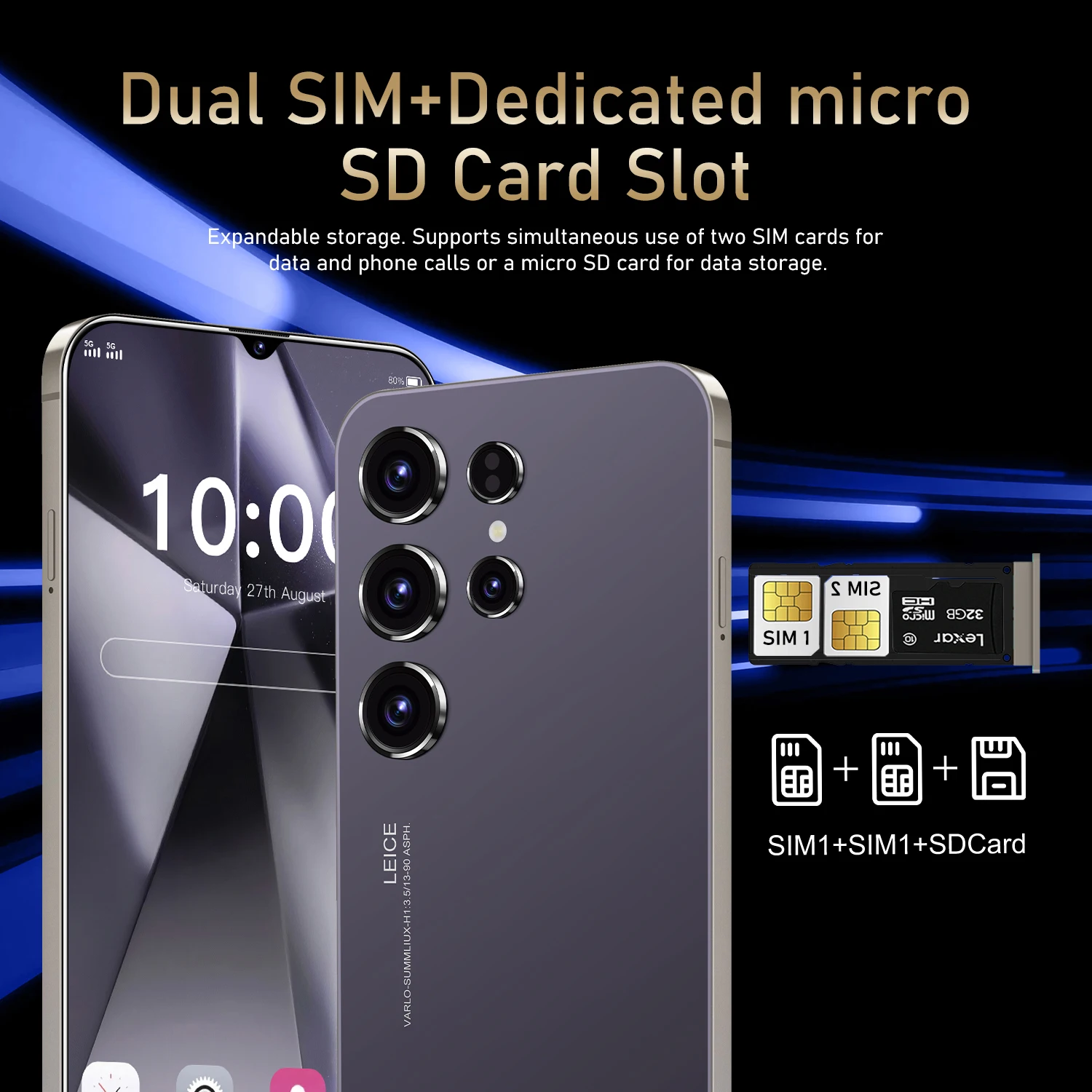 Brand New S25 Ultra Smart HD Screen 5G Cellphone Dual Sim Gaming ...