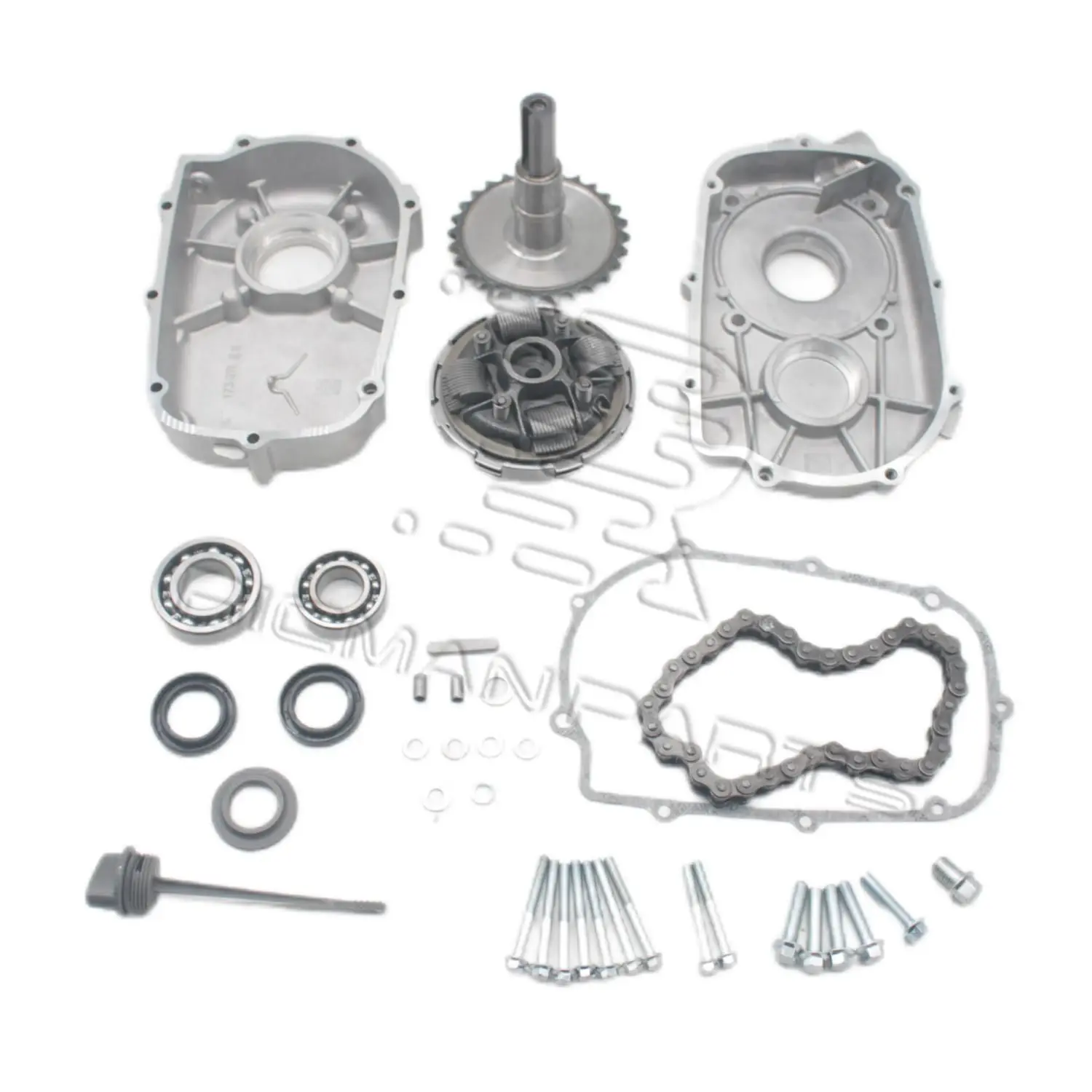 2-1 REDUCTION GEARBOX(With Clutch PTO Shaft Diameter20mm/22mm, Key5mm ...