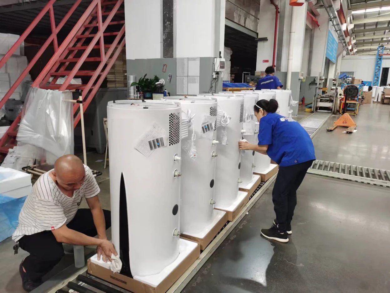 100l Electric Heat Pump Boiler 220v 600w Wall Mount Type Mini Heat Pump ...