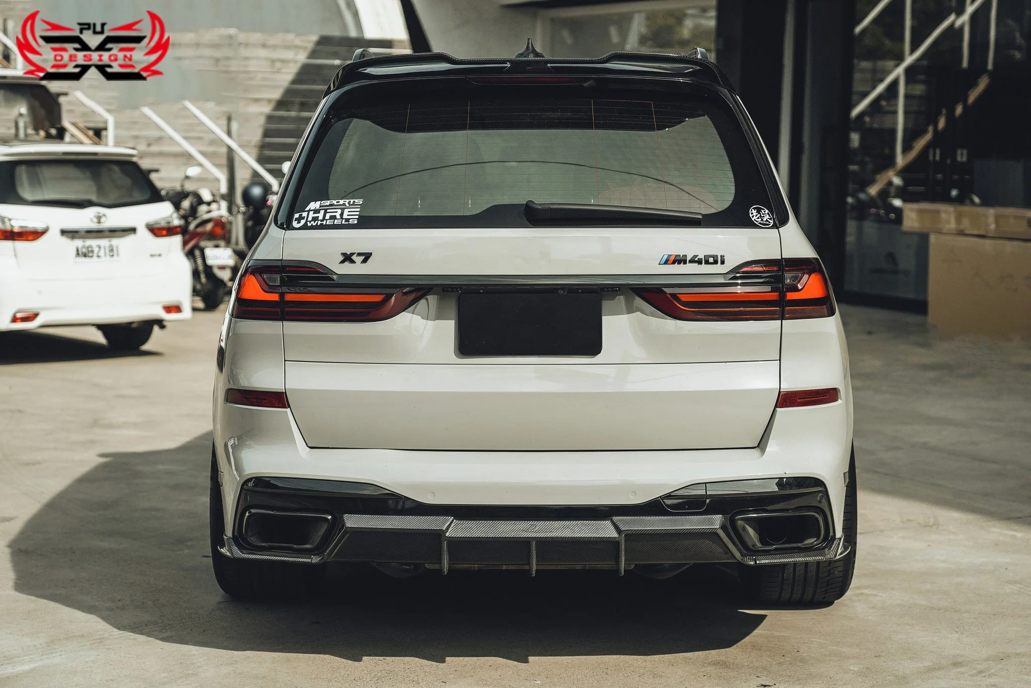 Wholesale BMW X7 G07 Carbon Fiber Body Kit - Rear Diffuser