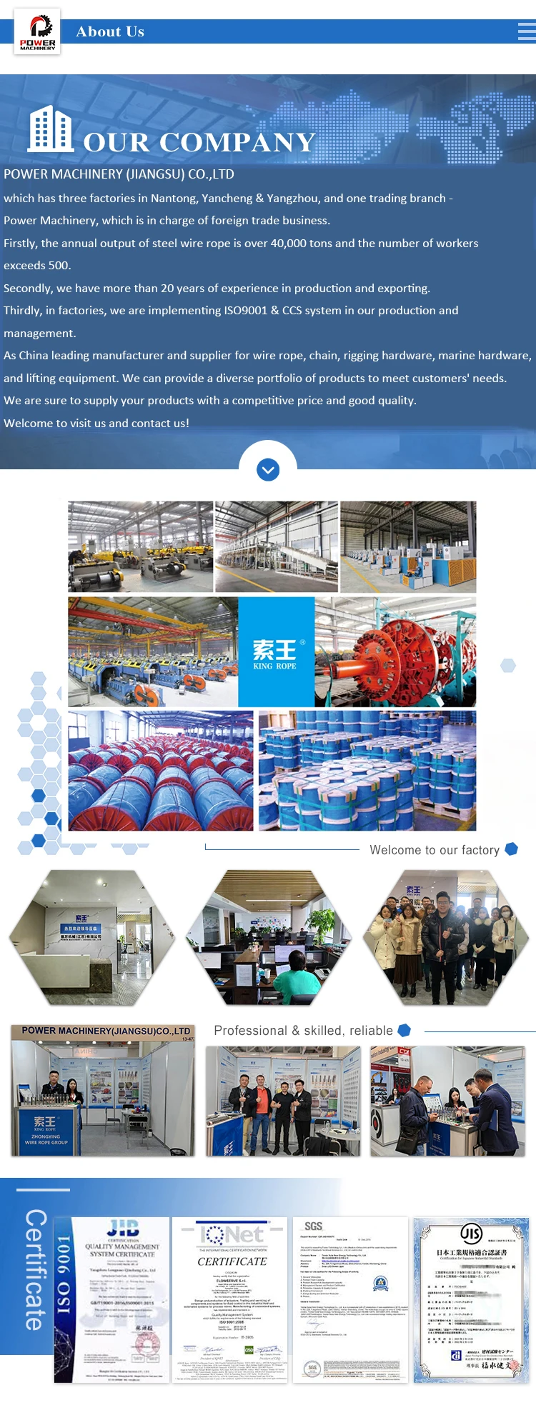 Din 3064 Galvanized Steel Wire Rope 6xk36ws+iwrc 6xk36ws+fc 6x36+iwrc ...