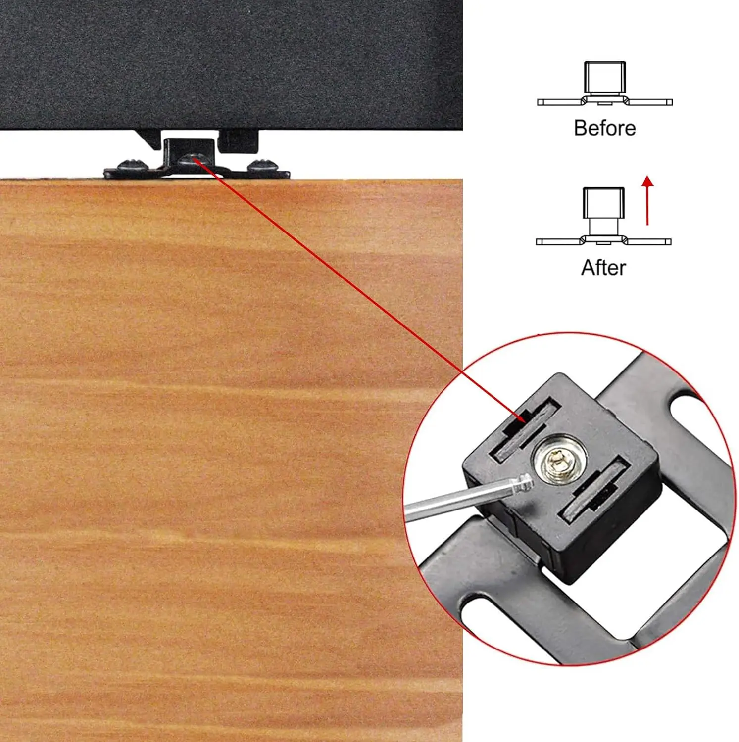 Modern Design Upgraded Barn Door with Soft Close Mechanism Hole-Free ...