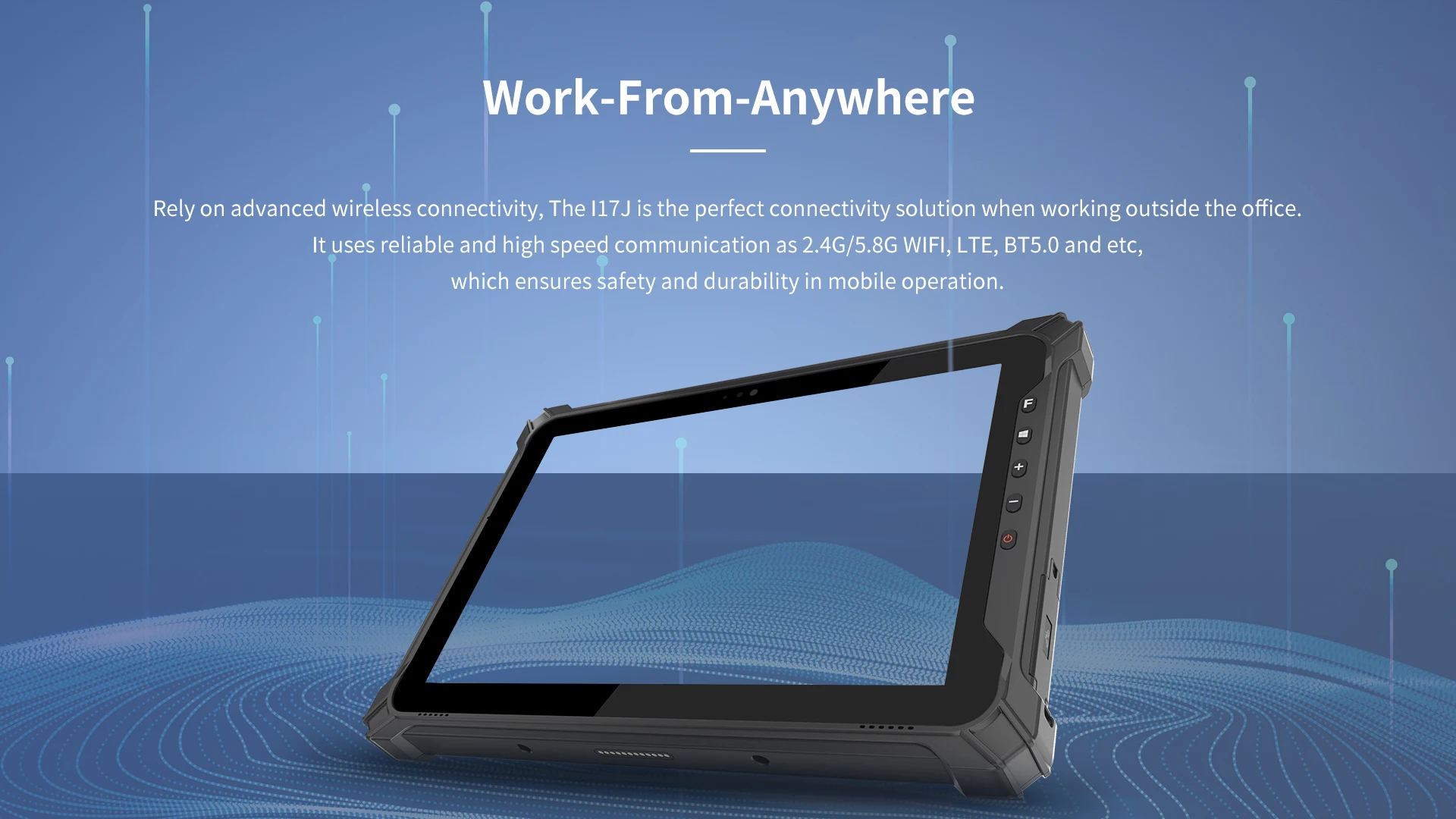Ip65 Rugged Industrial Tablet Windows 10.1inch Wifi 4g Bluetooth Nfc ...