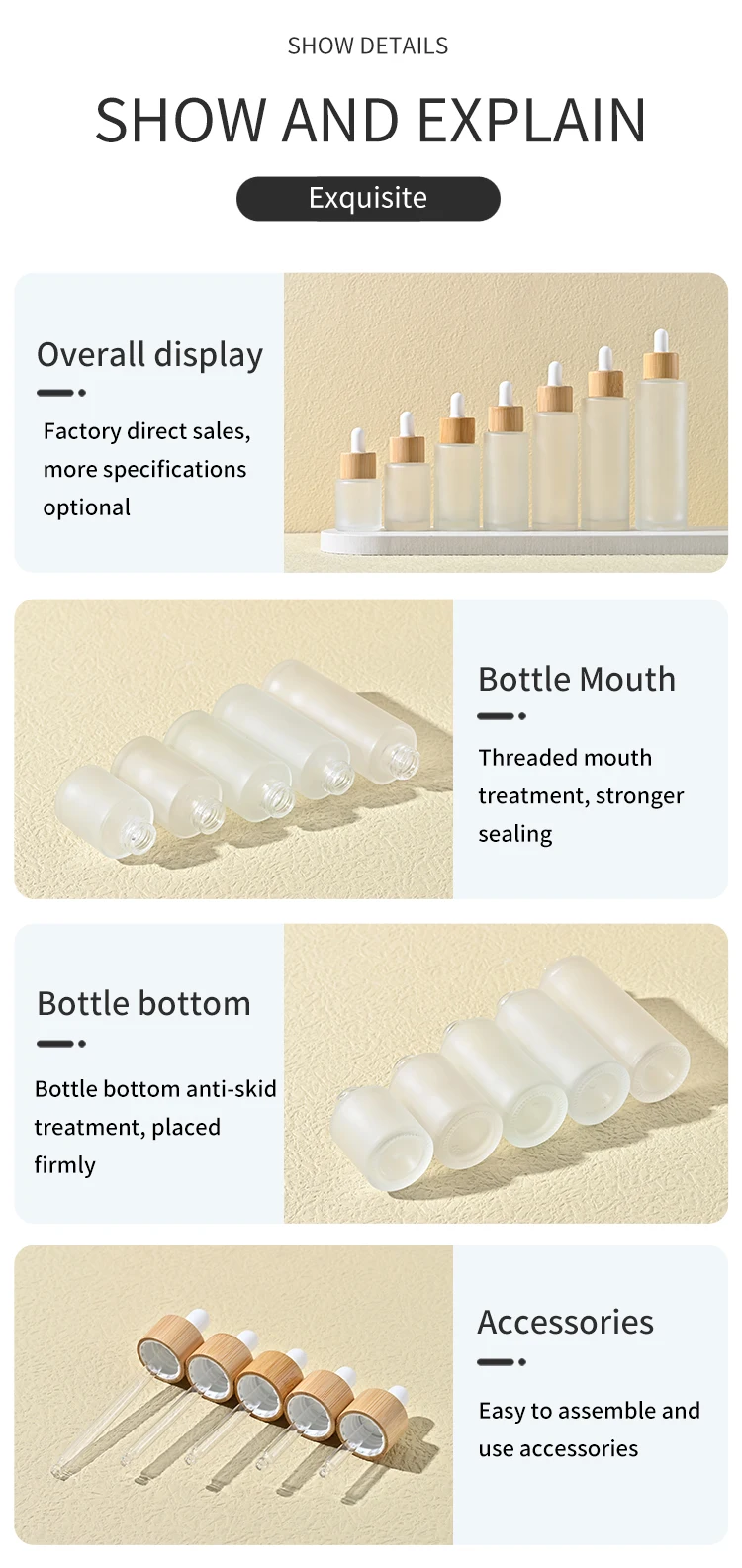 Luxury Serum Bottles - Perfect for Skincare and Perfume