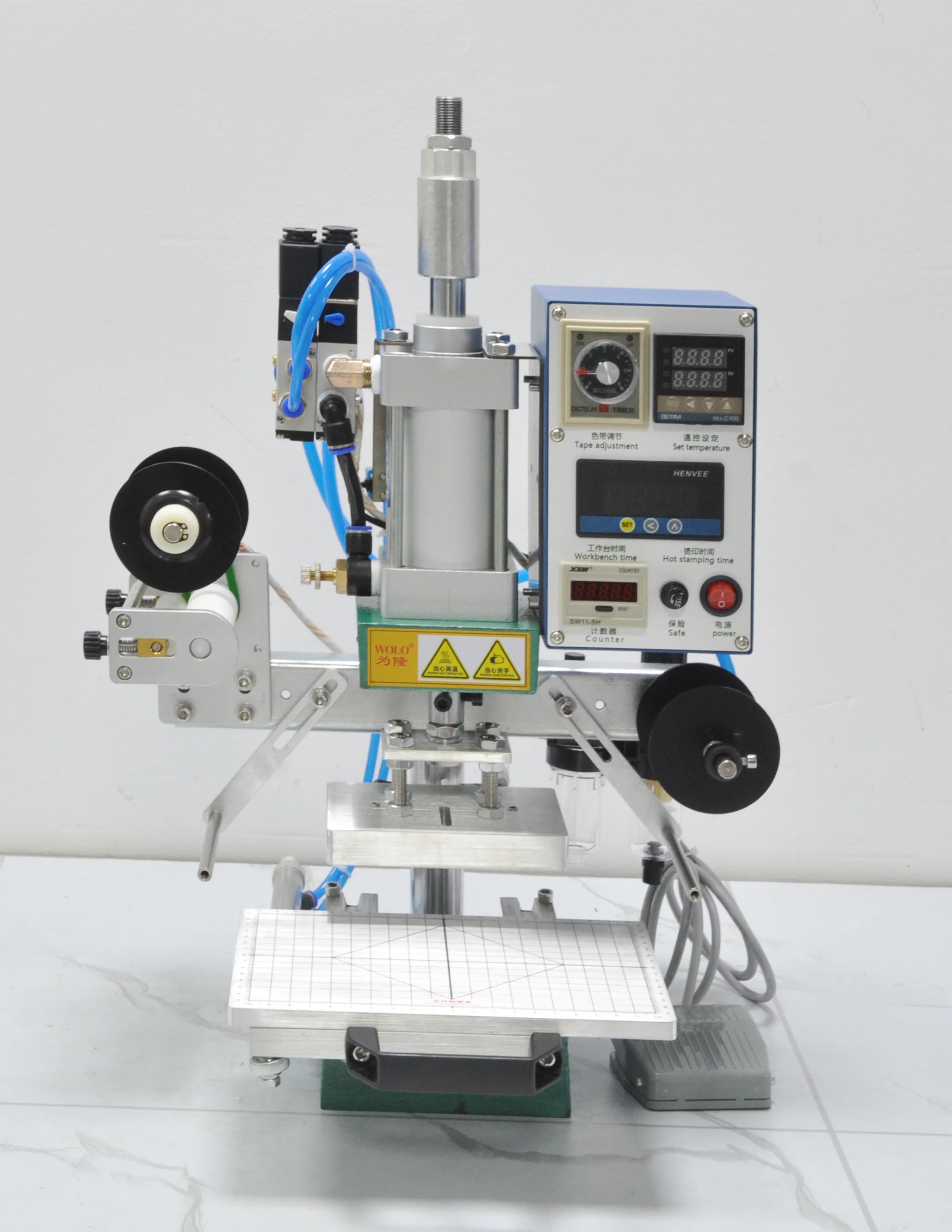 Desktop Automatic In/out Hot Foil Gold Stamping Machine