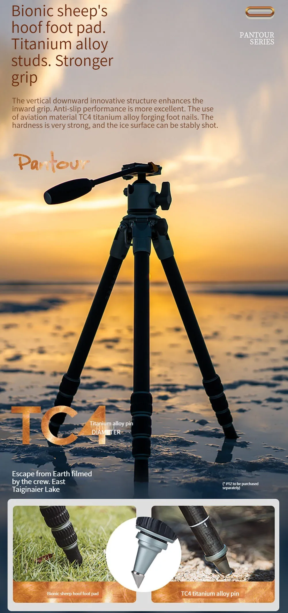 Fotopro E-6s Carbon Fiber Eagle Series Tripod Professional Tripod ...