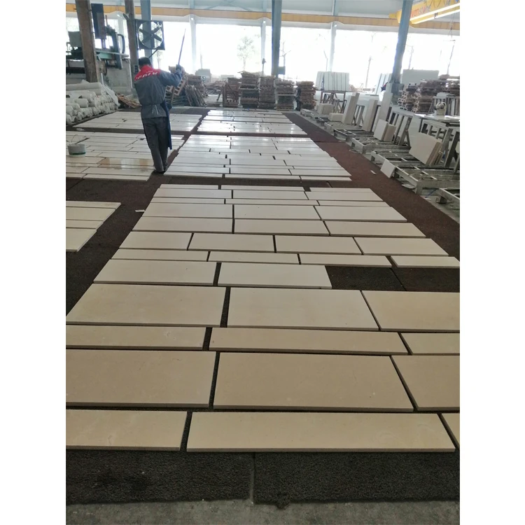 Exterior Natural Stone Marble Wall Panels - Beige Limestone Tiles