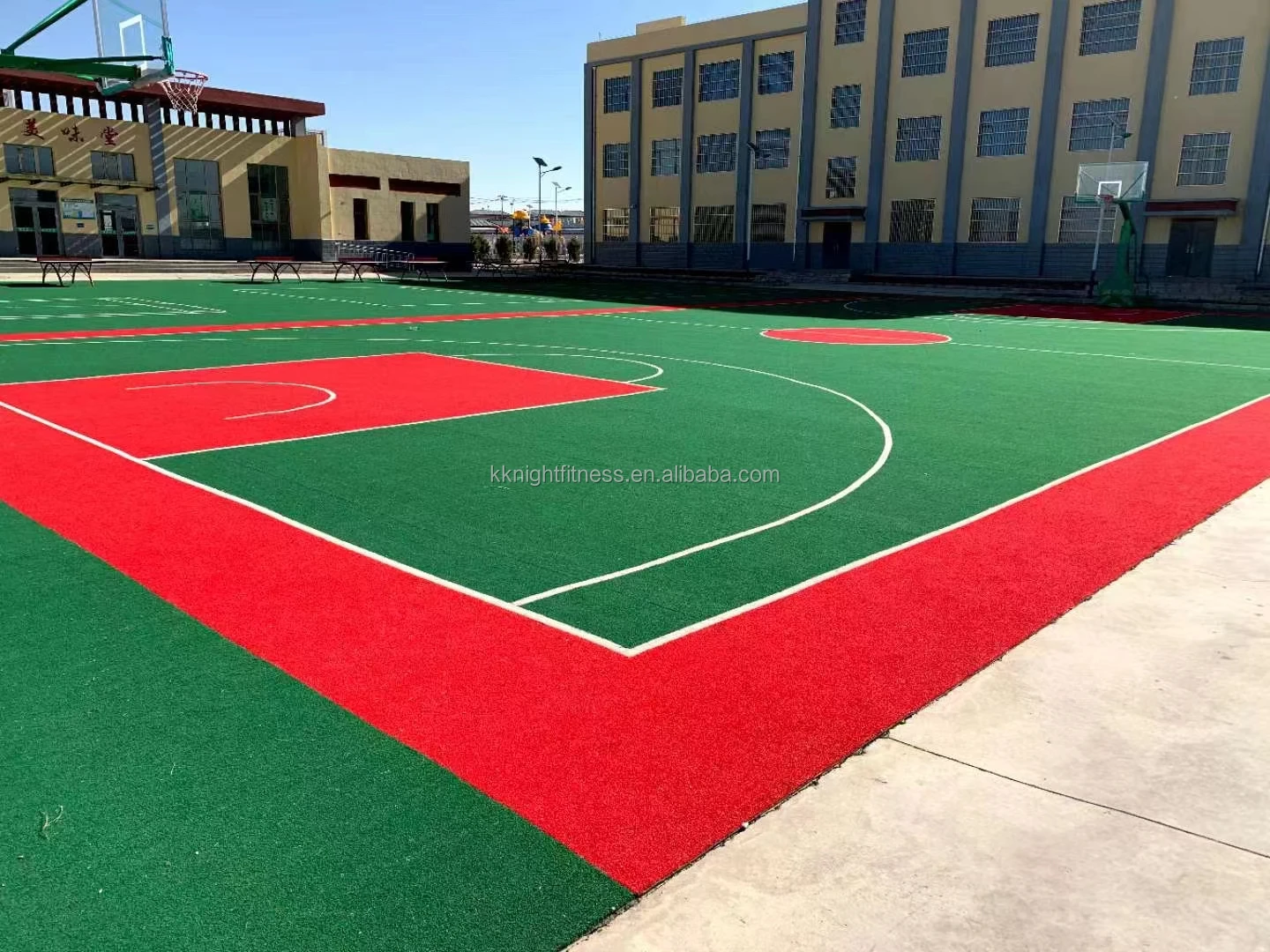 Custom Soccer Stadium Grass Artificial Playground Base Outdoor & Indoor ...
