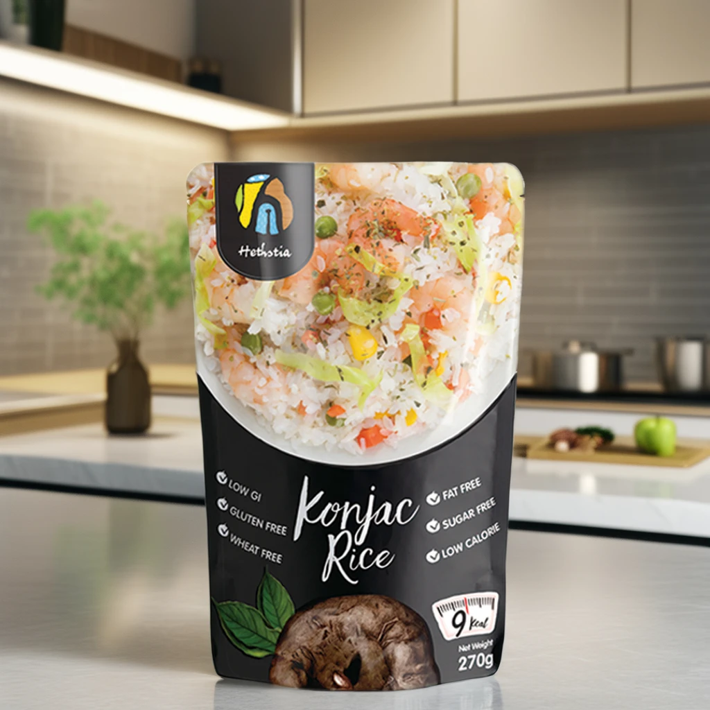 Konjac Rice Zero Fat Slimming Diet Food Low Calorie Shirataki Rice ...