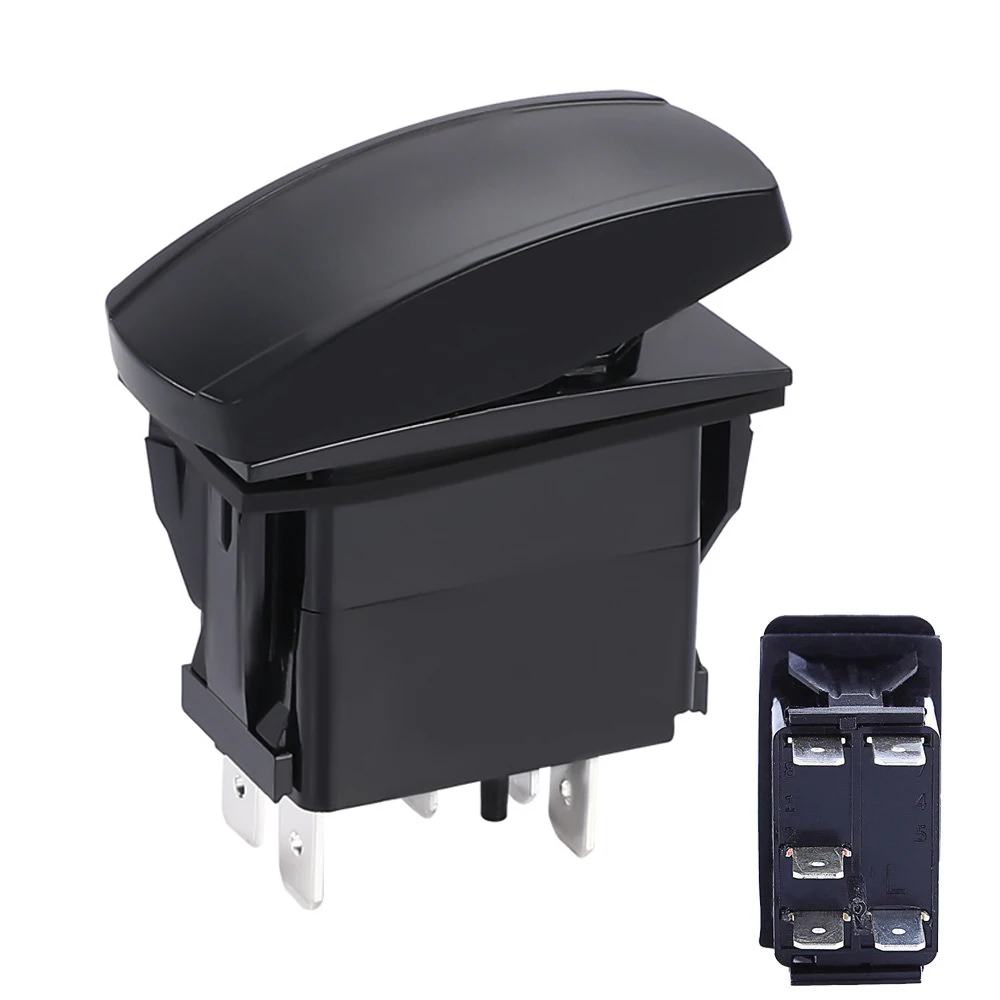 Waterproof 12V 24V 5 Pin SPST on Off Carling Technologies Momentary ...