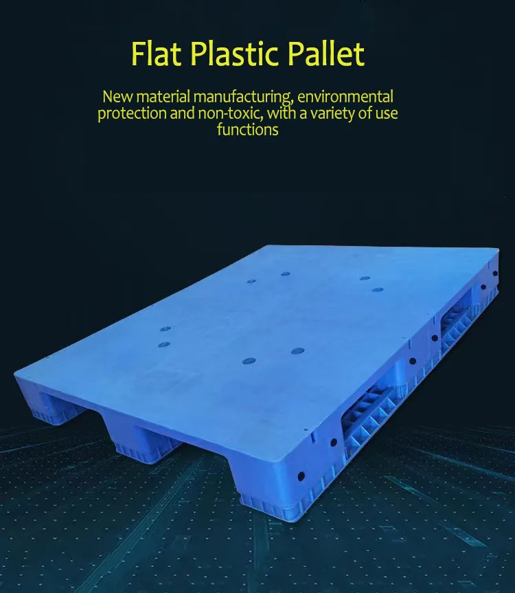 扁平塑料托盘，带钢筋抗冲击加厚仓库防潮托盘 - Buy 欧洲epal托盘,带轮子的塑料托盘,钢增强塑料托盘 Product on Alibaba.com