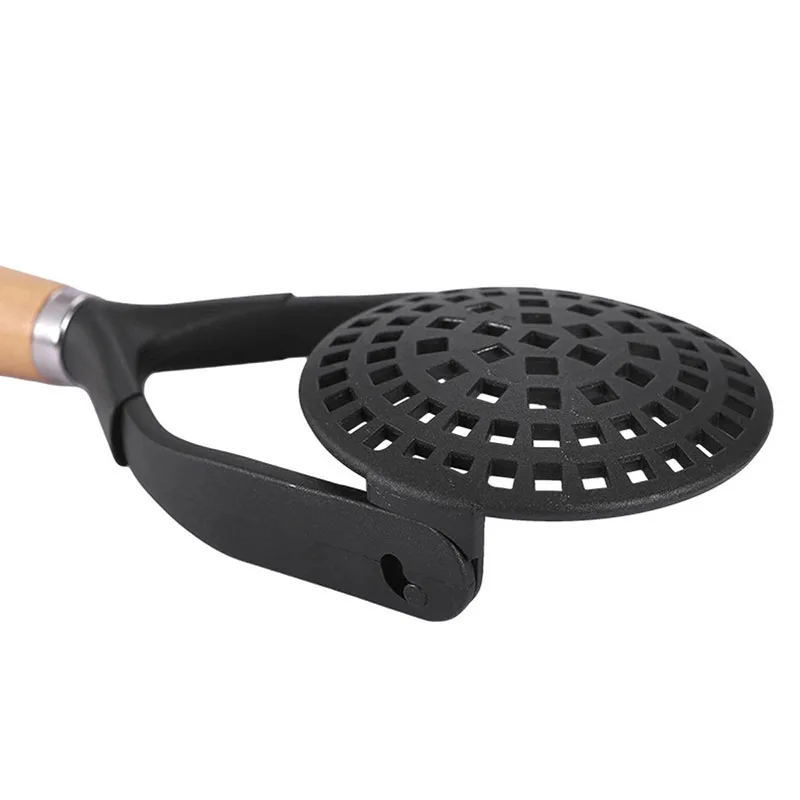 Safe Food Grade Potato Masher Salad Spoon Salad Gadgets Nylon Head ...