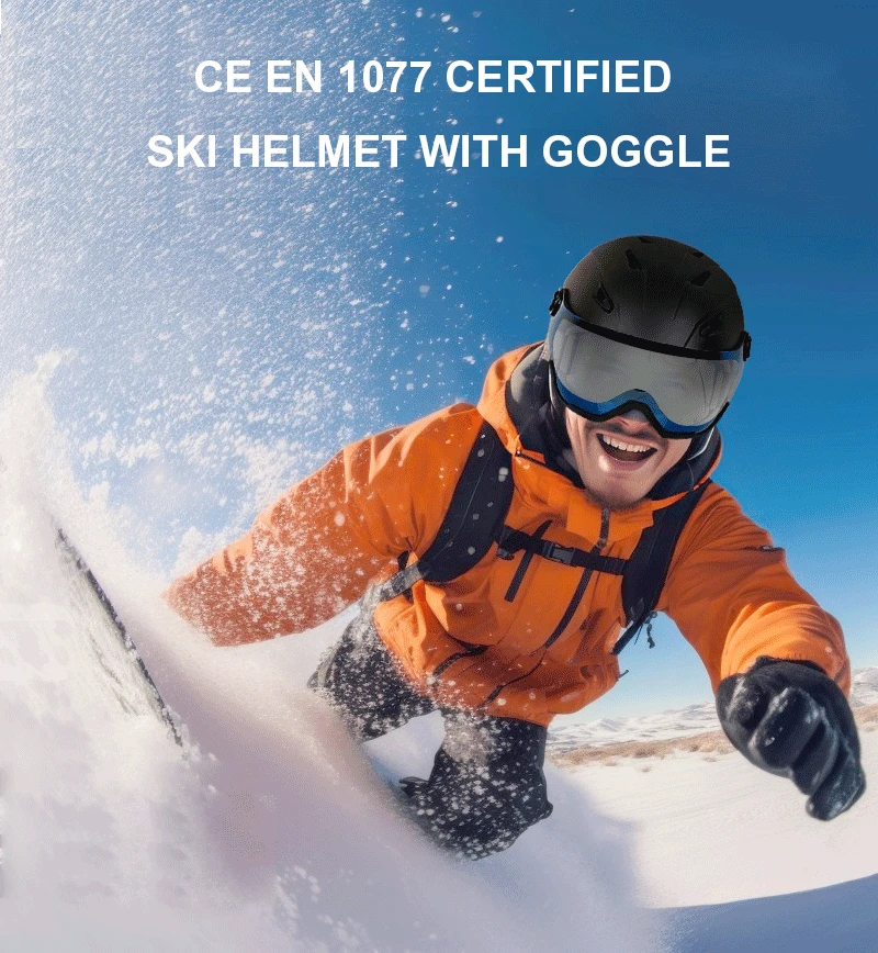 Ce Approved Construction Ski Helmets New High End Custom Snow Ski ...