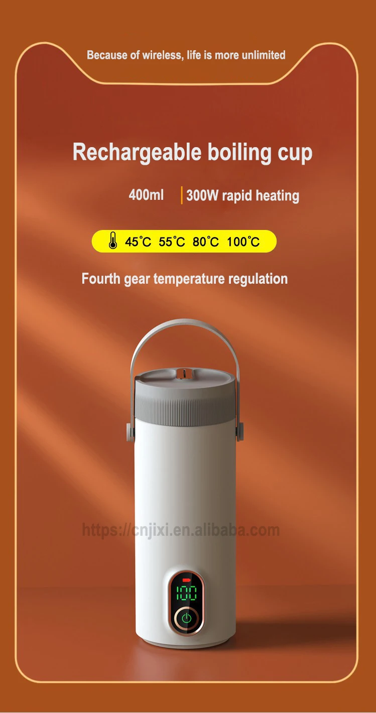 27000ma Rechargeable Battery Portable Electric Kettle