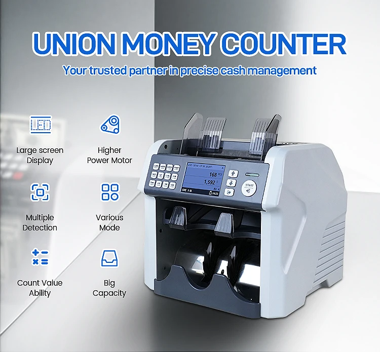 UNION 200A Money Counting Machine - ECB Approved & Wholesale