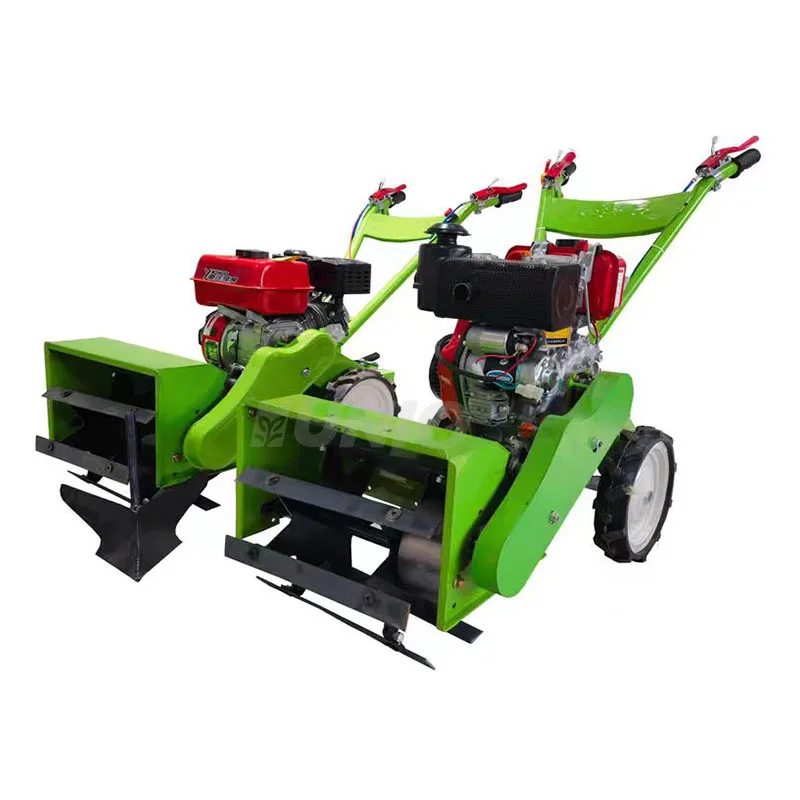 Multi-stage Mini Power Tiller Trailer Tiller Cultivator Diesel Power ...