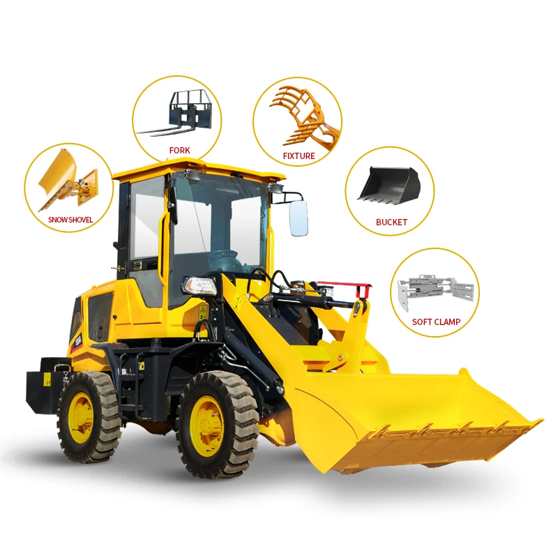 CE APPROVED ZL28 1.5 TON WHEEL LOADER - High Power & Versatility