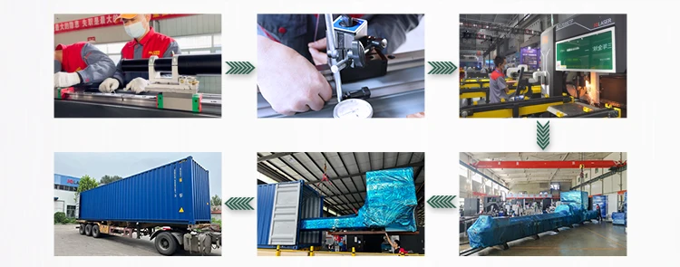 JQ Laser Square Pipe Cut - Three Chuck Fiber Laser Machine