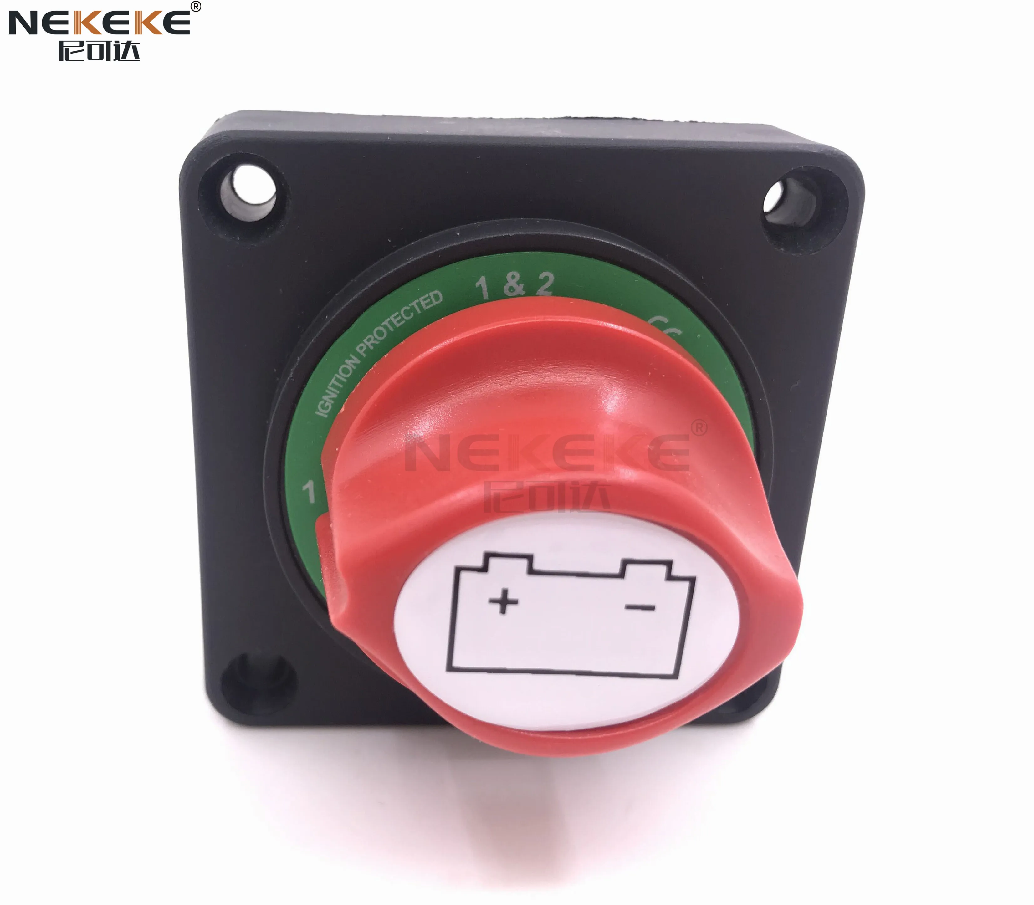 Nekeke Elektrischer Batterie Wahlschalter 1-1 & 2-2-aus Batterie Relais ...