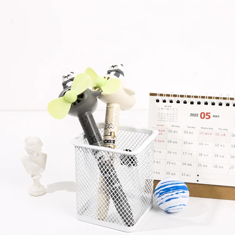 Rake Teacher Airplane Fan Pen Student Creative Cute Panda Electric 0 ...