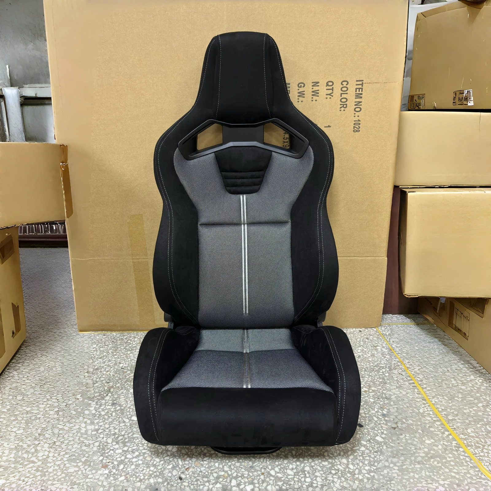 Universal High Quality PVC Leather Racing Bucket Seats