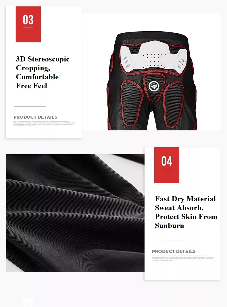 Motorcycle Racing Armor Jacket and Pants Set for Safety