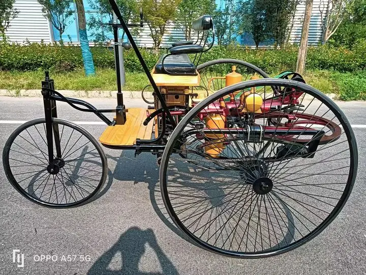 1886 Benz Patent-Motorwagen Reproduction with Electric Power