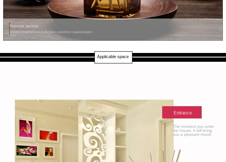 Custom Box Home Luxury Refill Toilet Deodorant Black Bottle Reed ...