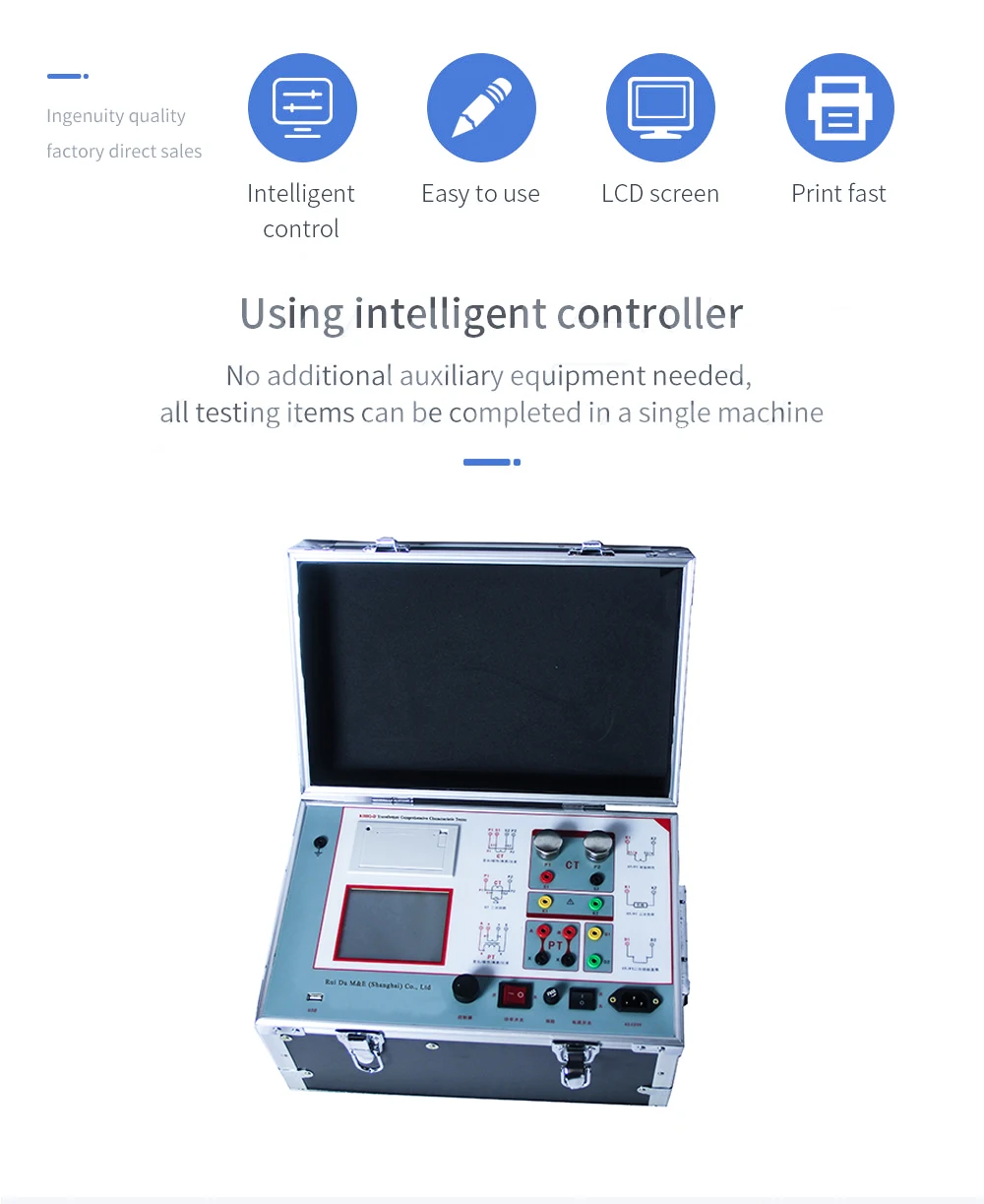 High Accuracy Ct Analyzer / Current Transformer Analysis Equipment ...