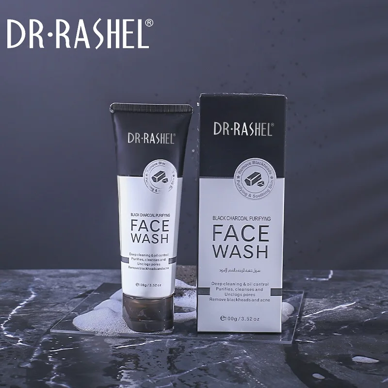 DR.RASHEL Bamboo Charcoal Purifying Face Wash - Firming & Whitening