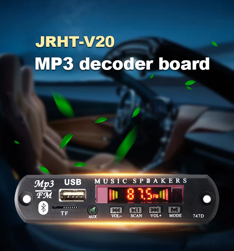 Bt Speaker Circuit Record Module,Mp3 Player Pcba Circuit Decoder B ...