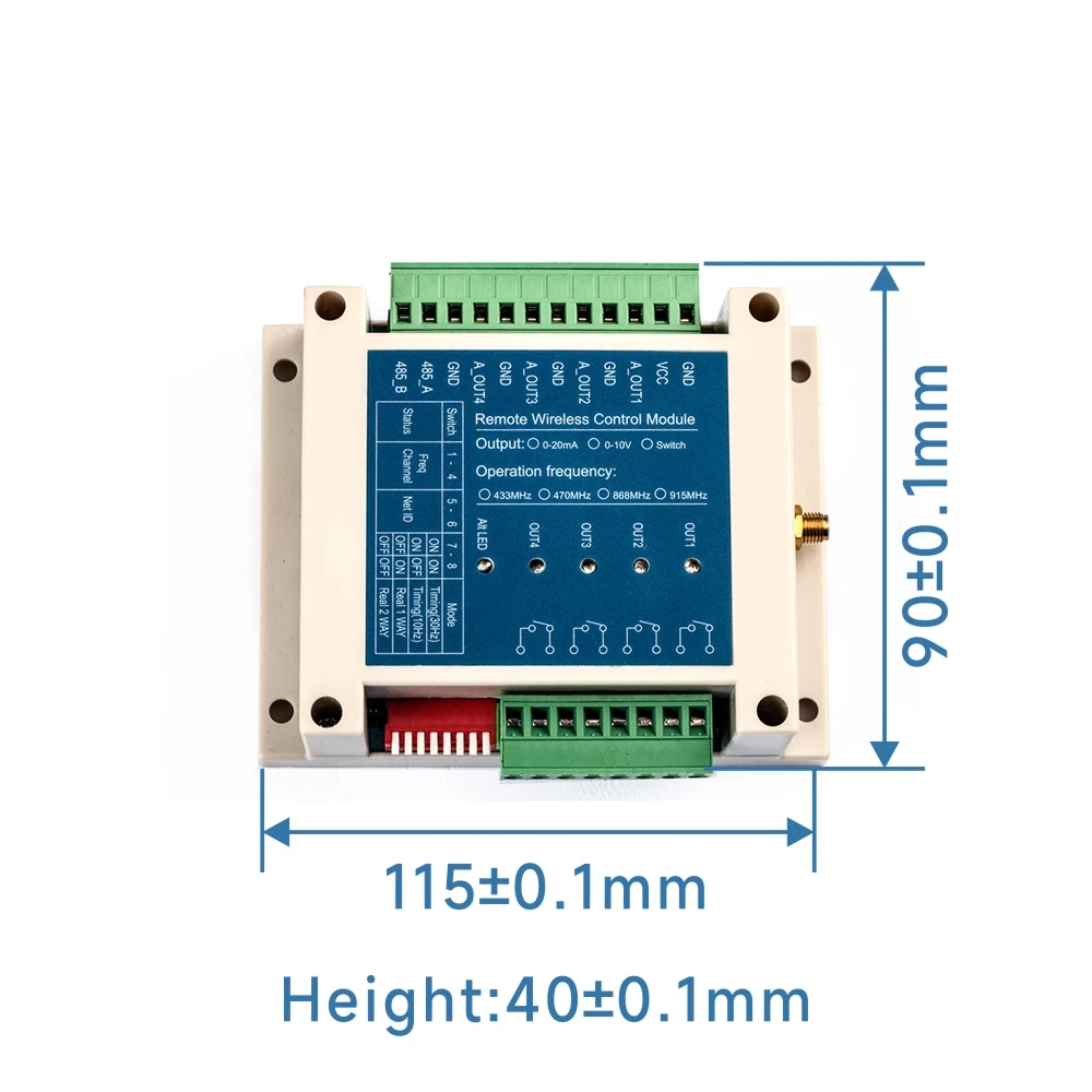 G-nicerf SK106 1W 5km Long Range Remote Control Wireless Switch