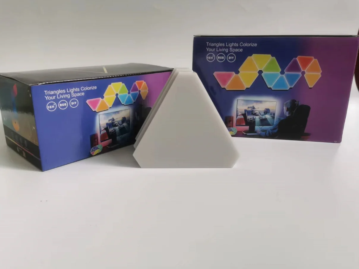 Smart Light Panel LED Triangle Lights RGBIC Game Sync