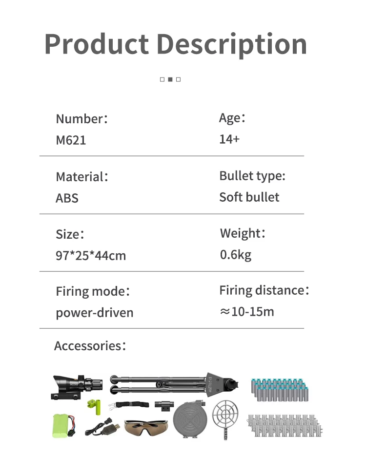 Factory Customization Nerf Gun Mg3 Plastic Shooting Shell Ejecting ...