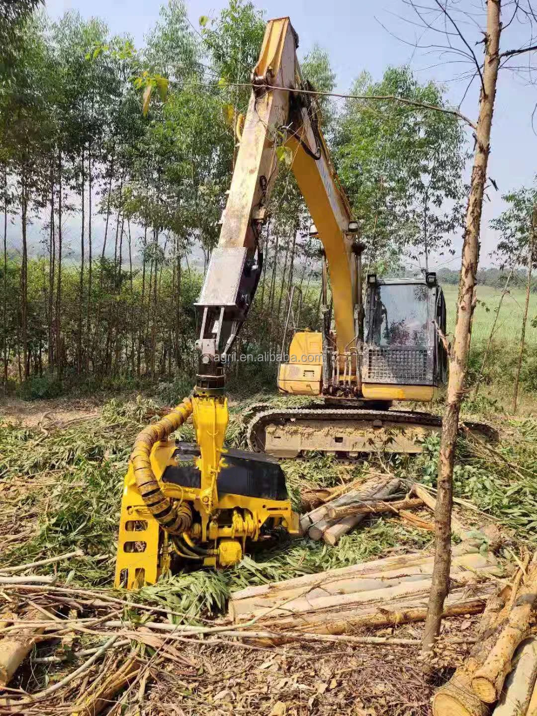 Forestry Tree Harvester - Automatic Whole Tree Felling Machine