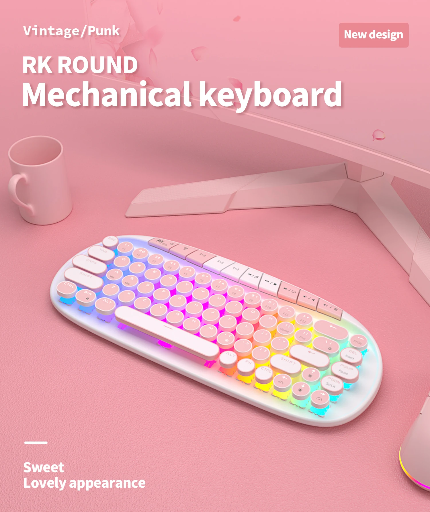 Royal Kludge RK Gaming Keyboard - 68 Key Mechanical Bliss