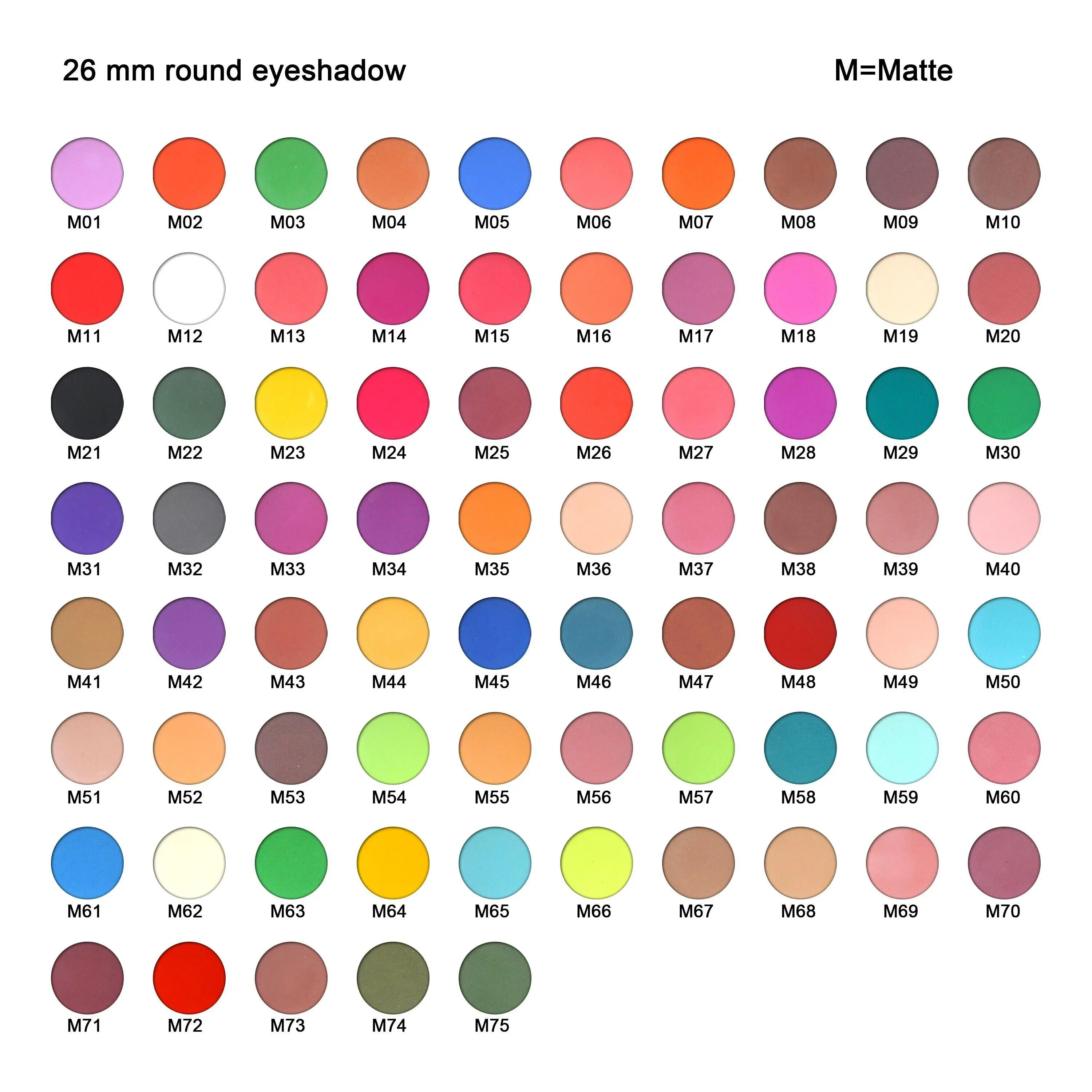 Custom 35 Eyeshadow Palette - High Pigment, Vegan Makeup