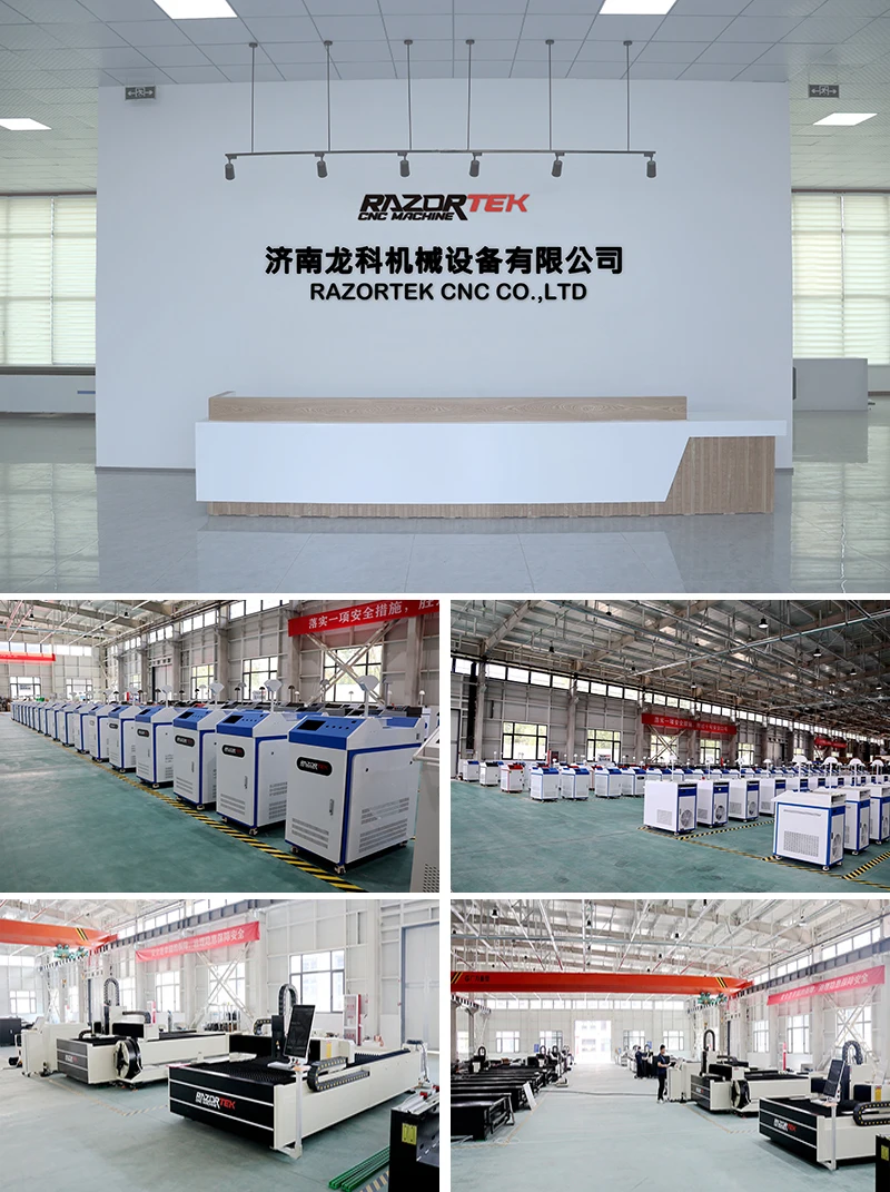 Razortek New Arrival Fiber Sheet Cutting Machine 6kw Fiber Laser Cnc ...