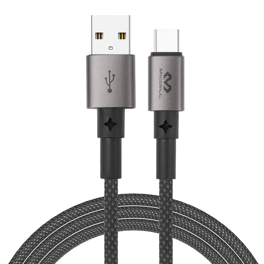 Miccell USB C fast Charging Cable for cell phone cable usb tipo c 5V 2 ...